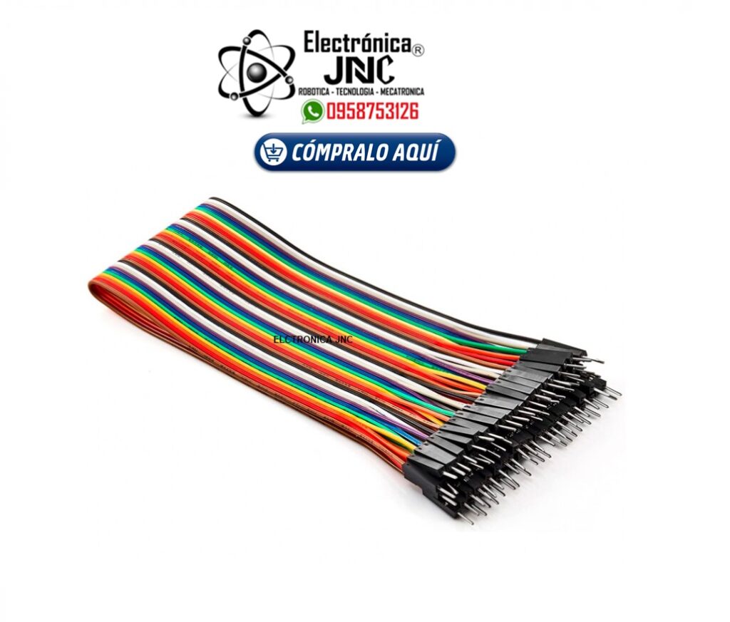 Cables Dupont Macho-Macho - Electronica JNC
