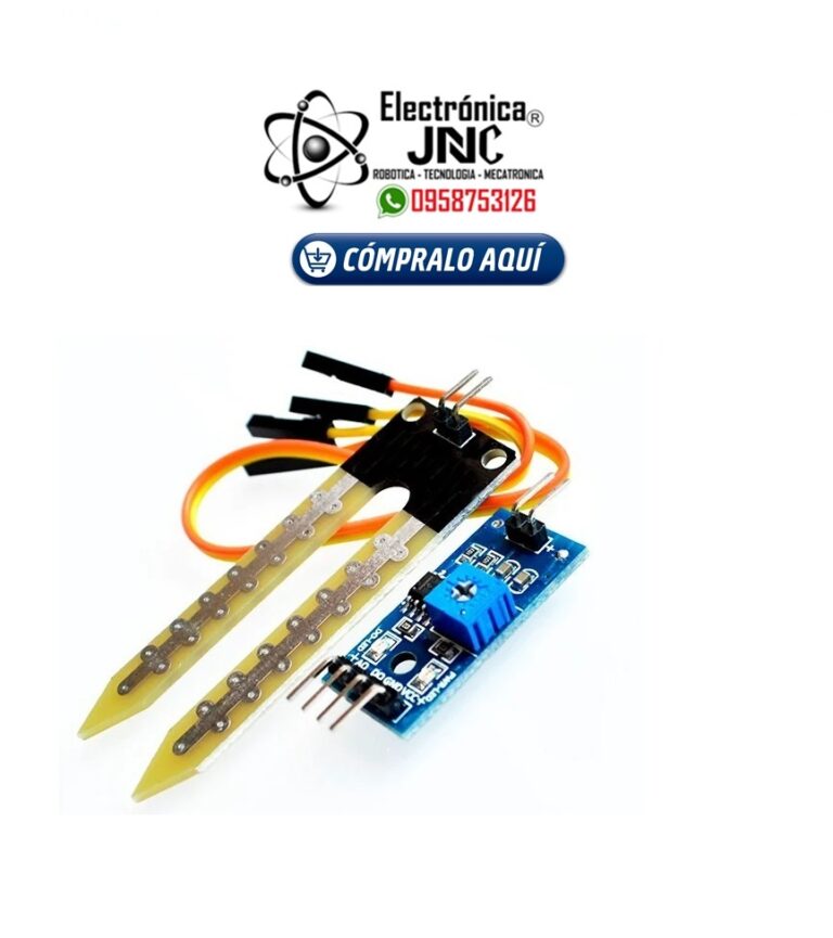 SENSOR DE HUMEDAD DE SUELO - Electronica JNC