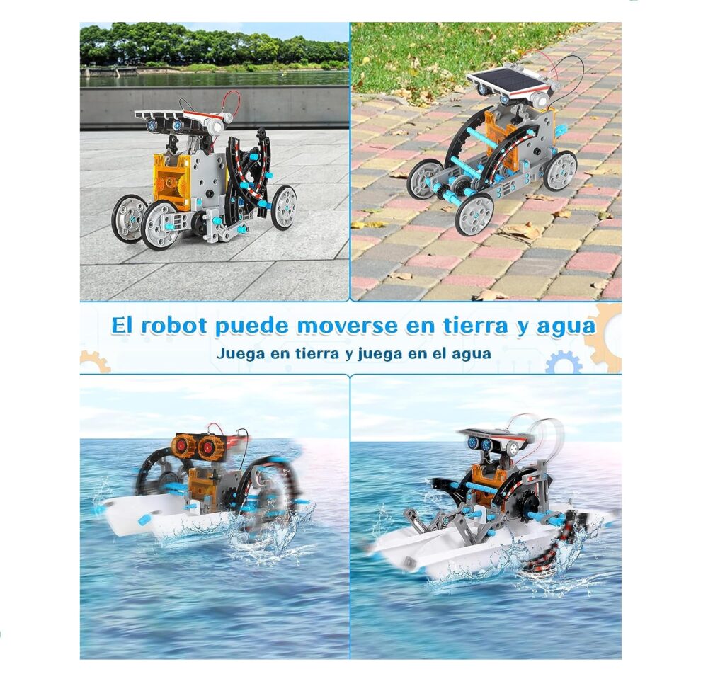 Kit Robot Solar 13 EN 1 STEAM - Electronica JNC