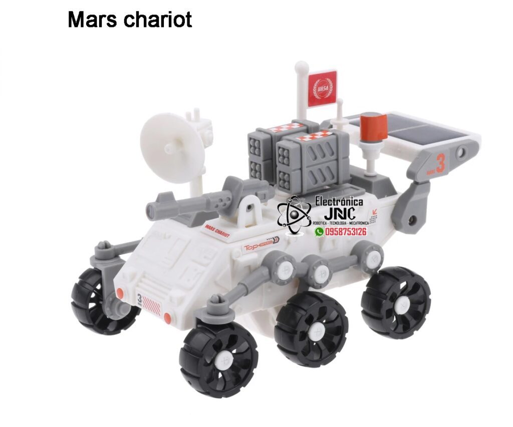 KIT ROBOT SOLAR 3 EN 1 MARS - Electronica JNC