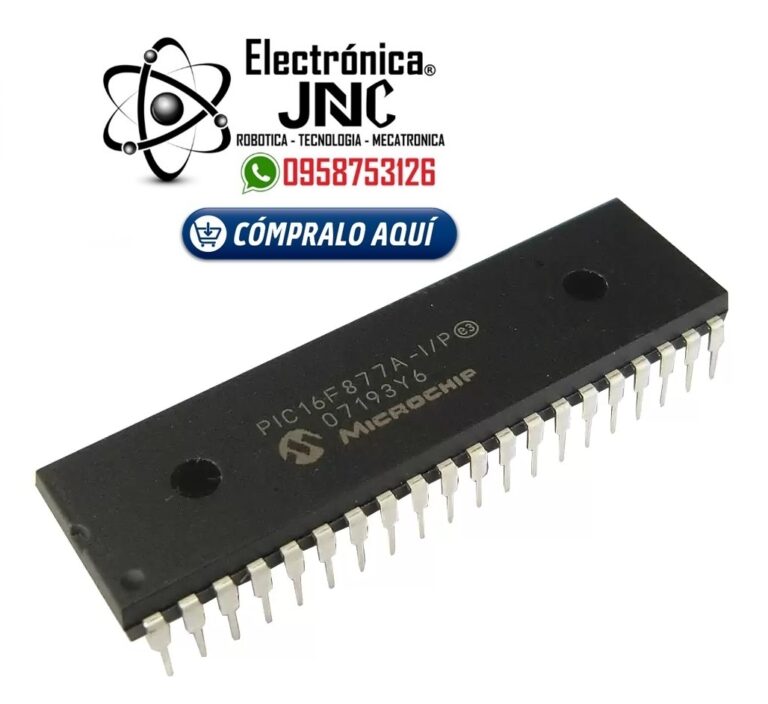 Pic16f877A Microcontrolador - Electronica JNC