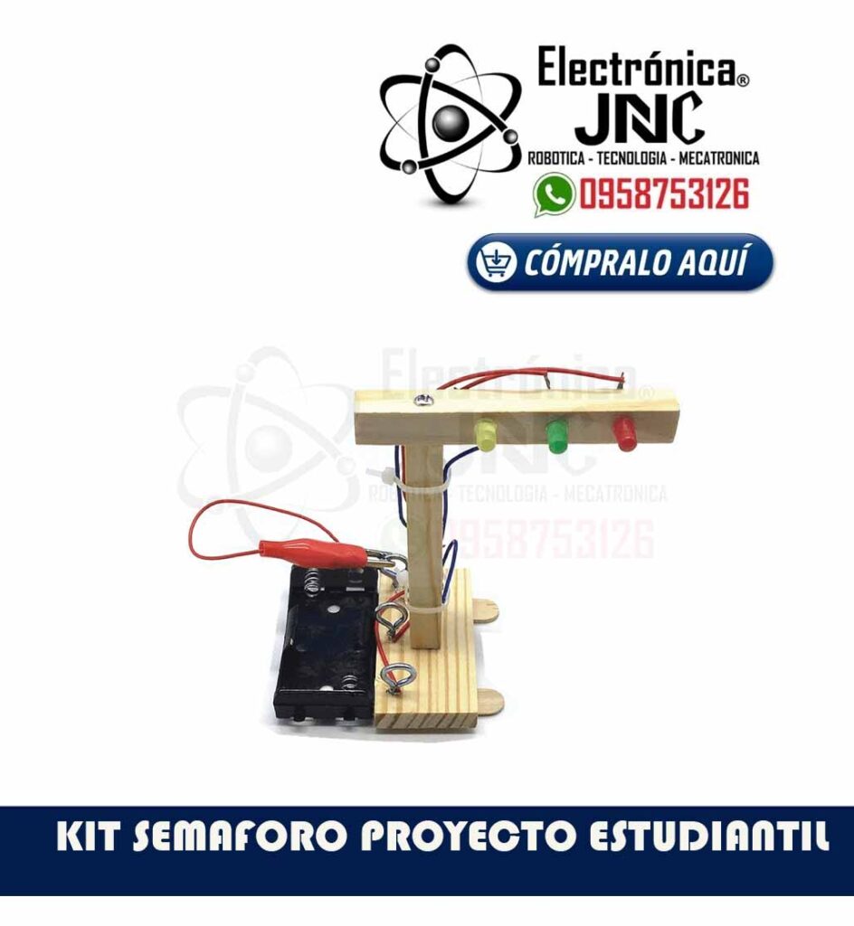 KIT SEMÁFORO PROYECTO ESTUDIANTIL - Electronica JNC