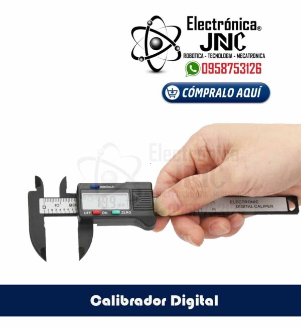 Calibrador Digital Vernier - Electronica JNC